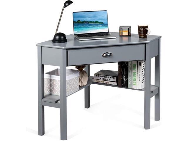 Click here for Nightcore Small  Wood Computer Desk  Compact Writi... prices