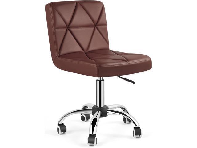 Click here for COSVALVE Armless Desk Chair  Low Back 360 Swivel O... prices