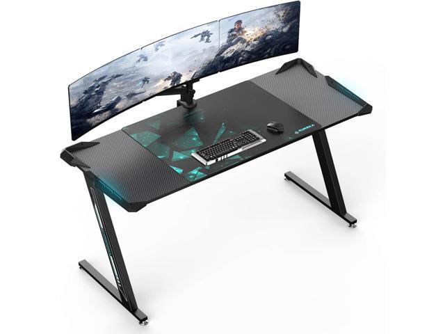 Click here for EUREKA ERGONOMIC Gaming Desk with LED Lights Home... prices