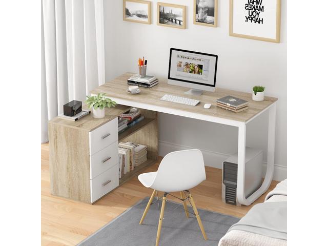 Click here for Homsee Home Office Computer Desk Corner Desk with... prices