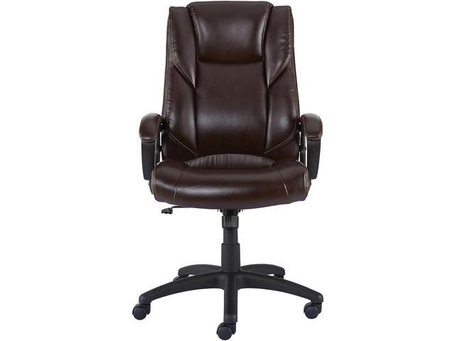 Click here for STAPLES 2554454 Kelburne Luxura Office Chair Brown prices