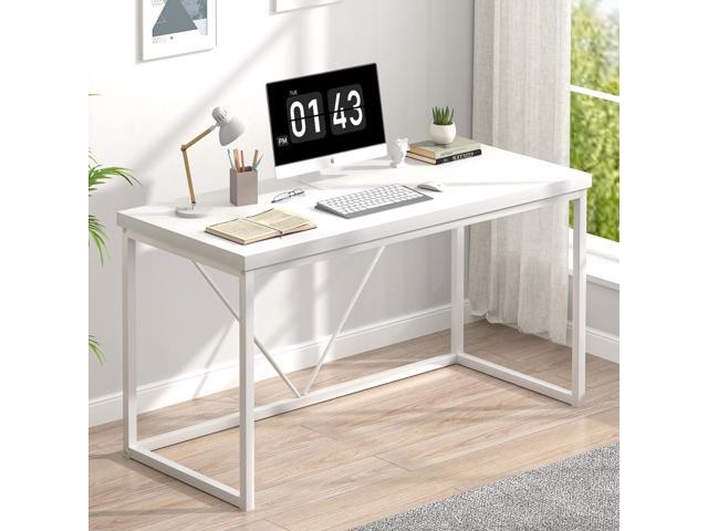 Click here for EXCEFUR White Computer Desk  Modern Home Office De... prices