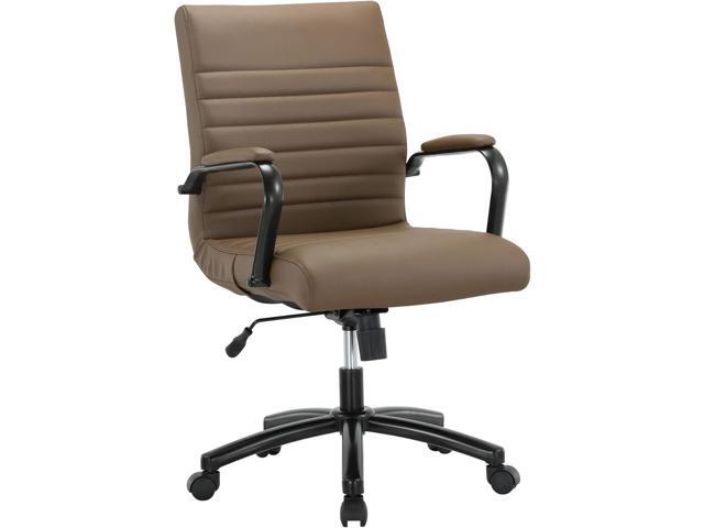 Click here for Realspace Modern Comfort Winsley Bonded Leather Mi... prices