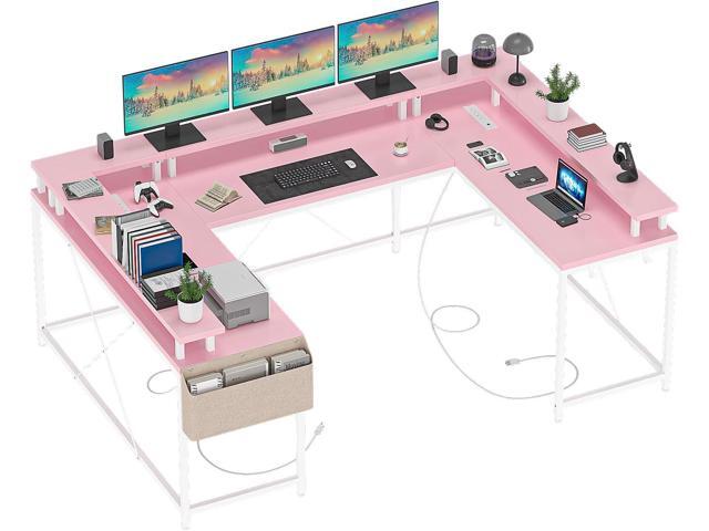 Click here for Jojoka U Shaped Computer Gaming Desk  Reversible L... prices