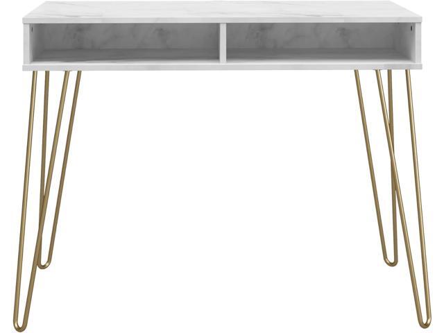 Click here for Novogratz Athena Computer Desk with Storage  White... prices