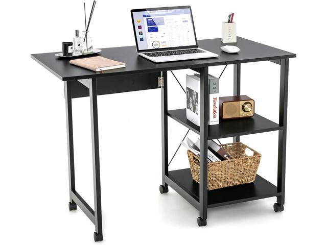Click here for Tangkula Folding Computer Desk  Modern Writing Tab... prices