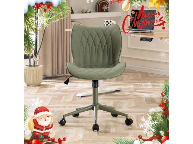 Click here for YOUNUOKE Armless Desk Chair Comfy Office Chair wit... prices
