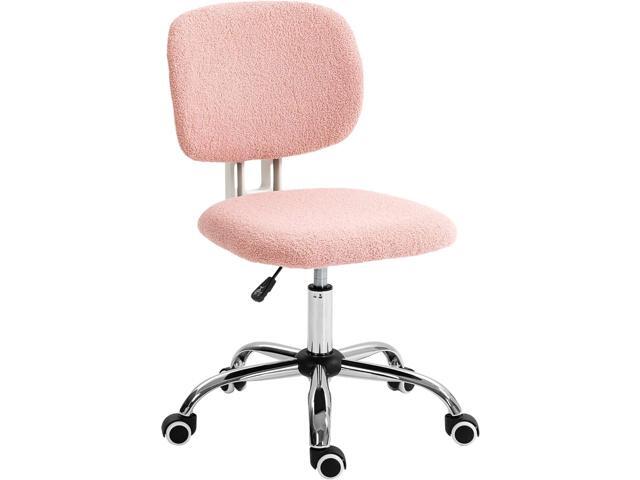 Click here for Vinsetto Cute Armless Office Chair  Teddy Fleece F... prices