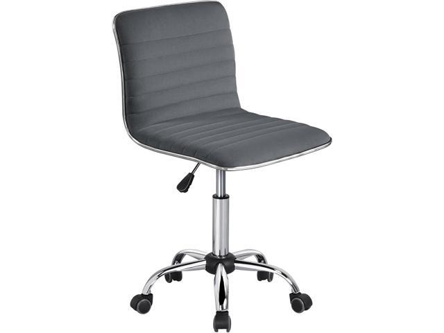 Click here for Yaheetech Velvet Armless Office Chair  Ergonomic L... prices