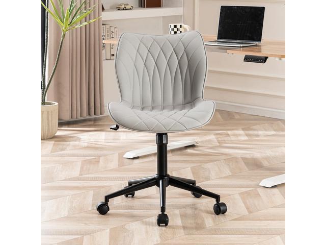 Click here for YOUNUOKE Armless Desk Chair Comfy Office Chair wit... prices