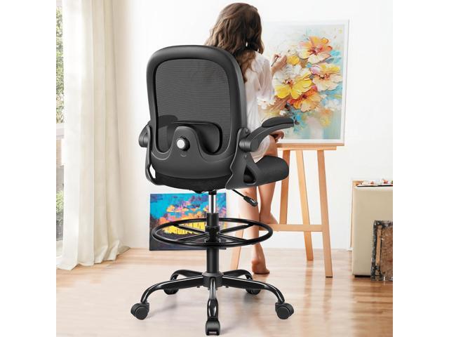 Click here for Drafting Chair  Tall Office Chair Ergonomic Standi... prices