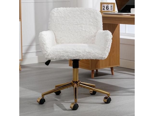 Click here for Faux Fur Home Office Chair for Women Girl  Vanity... prices