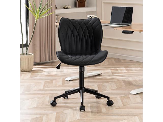 Click here for YOUNUOKE Armless Desk Chair Comfy Office Chair wit... prices
