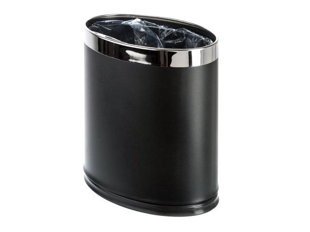 Click here for Invisi-Overlap Metal Trash Can  Open Top Small Off... prices