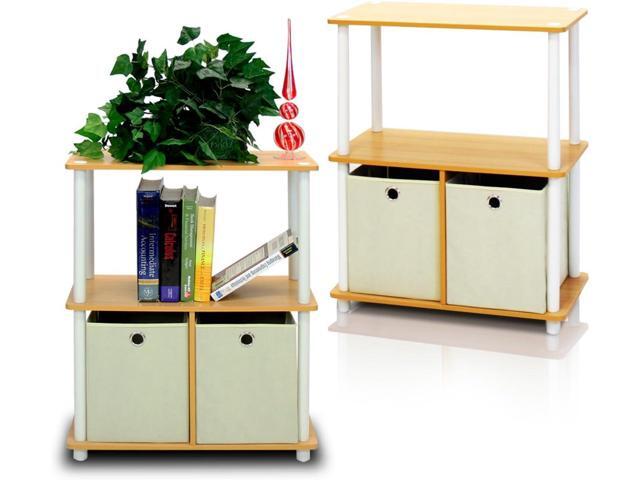 Click here for Furinno Go Green 3-Tier 2-Bin Multi-Purpose Storag... prices