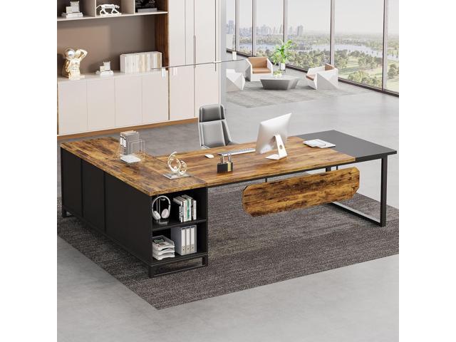 Click here for Tribesigns 70.8-Inch Executive Desk with 55-Inch F... prices