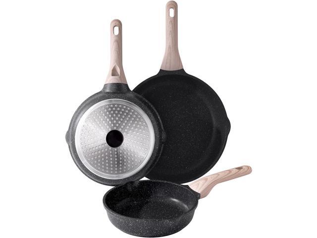 Click here for Nonstick Frying Pan Set  3 Piece Skillet Set  Heal... prices