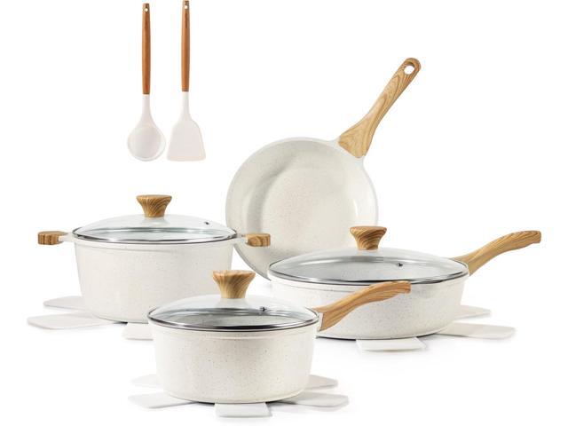 Click here for SENSARTE Nonstick Ceramic Cookware Set 13-Piece  H... prices