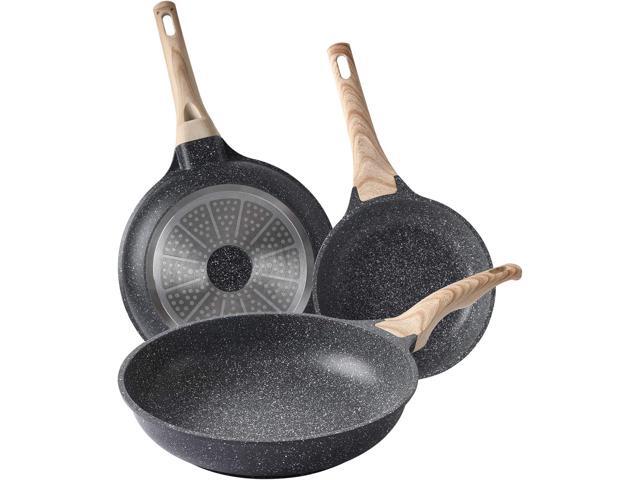 Click here for Nonstick Frying Pan Skillets 3-Piece Set 8/9.5/11... prices