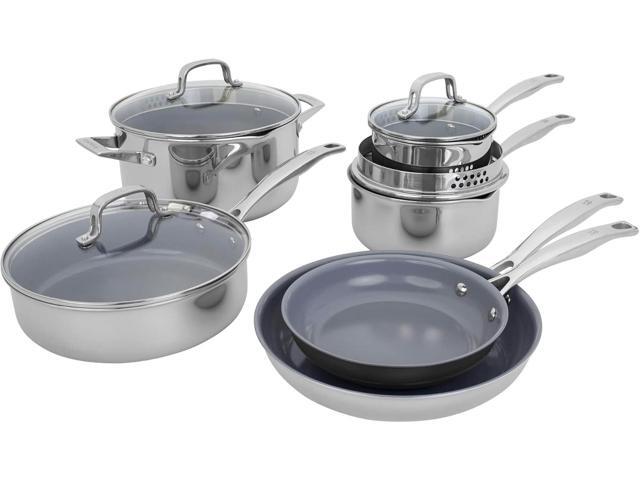 Click here for HENCKELS Clad H3 10-pc Induction Ceramic Nonstick... prices