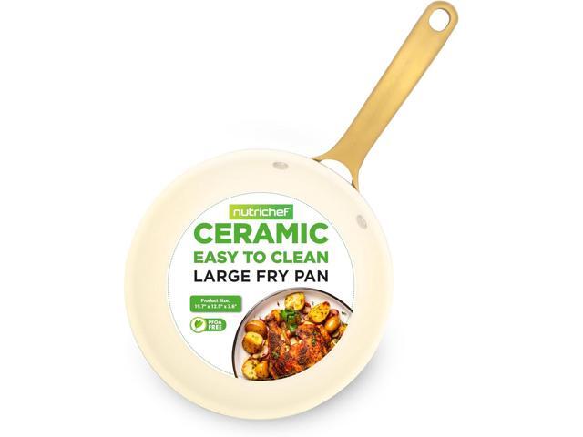 Click here for NutriChef 12-Inch Professional Ceramic Frying Pan... prices