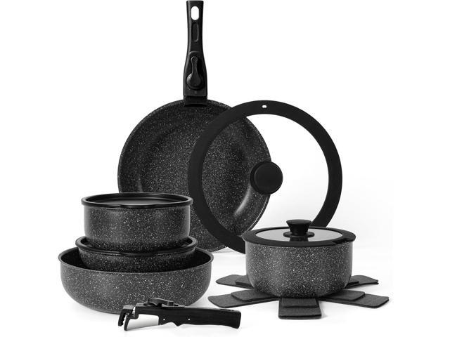 Click here for 15Pcs Pots and Pans Set Non Stick  Cookware Sets w... prices
