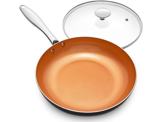 Click here for MICHELANGELO Frying Pan with Lid  Nonstick 8 Inch... prices