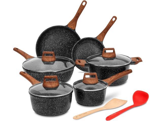 Click here for ESLITE LIFE Nonstick Cookware Sets  12 Pcs Granite... prices