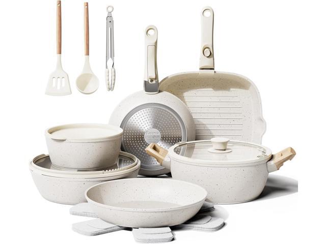 Click here for 19 Pcs Pots and Pans Set Non Stick Ceramic Cookwar... prices