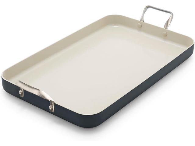 Click here for GreenPan 18 x 11 Double Burner Griddle Pan  Hard A... prices