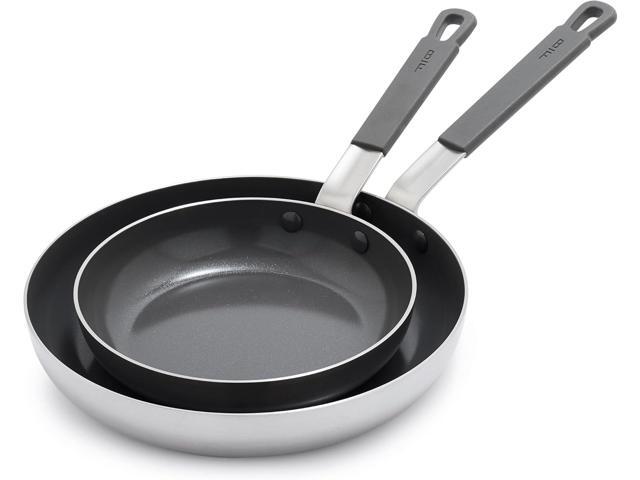 Click here for GreenPan x Bobby Flay Stainless Steel 8 & 10 Fryin... prices