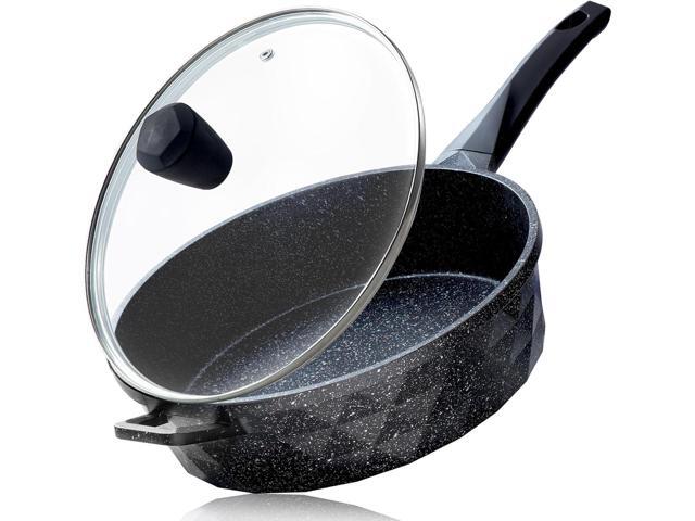Click here for Nonstick Deep Frying Pan Skillet with Lid  12 Inch... prices