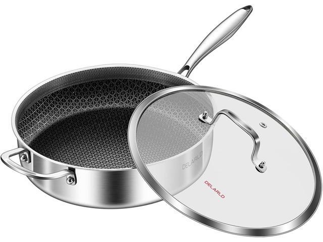 Click here for DELARLO Tri-Ply Stainless Steel 12 Inch Deep Fryin... prices