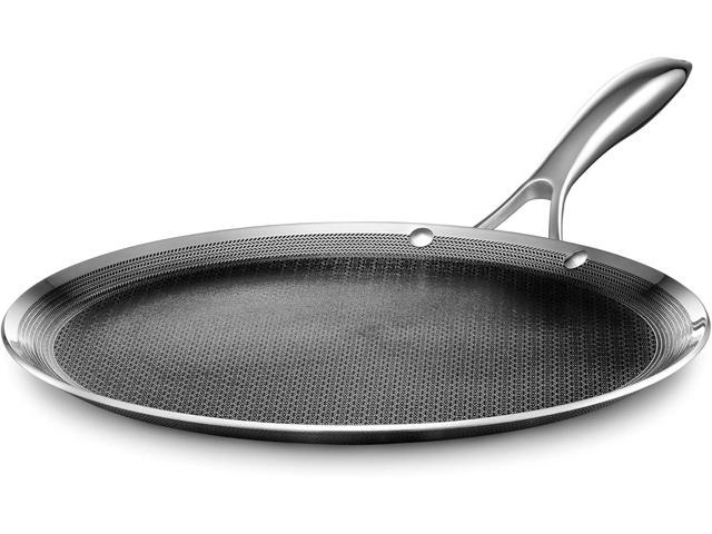 Click here for HexClad Hybrid Nonstick 12-Inch Griddle Pan  Stay-... prices