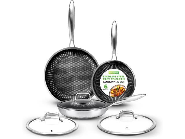 Click here for NutriChef 6-Piece Tri-Ply Stainless Steel Frying P... prices