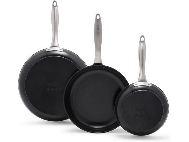 Click here for GreenPan Black Pro Infinite8 Ceramic Nonstick 3-Pi... prices