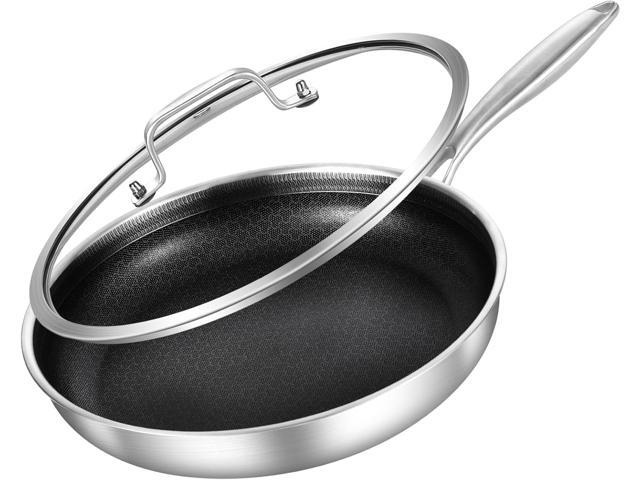 Click here for Inqibee 12-Inch Hybrid Tri-Ply Stainless Steel Sau... prices