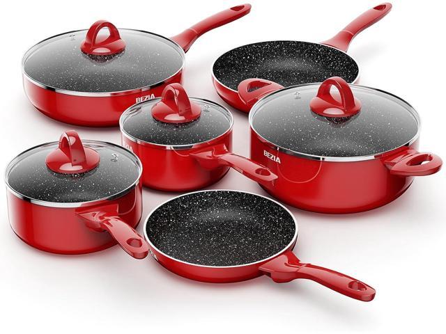 Click here for Induction Cookware Pots and Pans Set 10 Piece  BEZ... prices