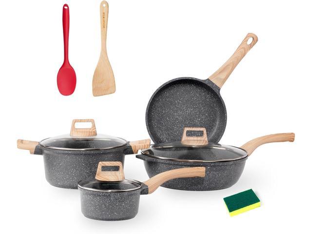 Click here for Pots and Pans Set Non Stick  Cookware Sets 10Pcs... prices