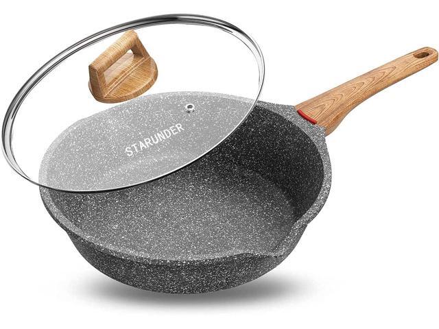 Click here for Induction Nonstick Skillet Frying Pan With Lid Swi... prices