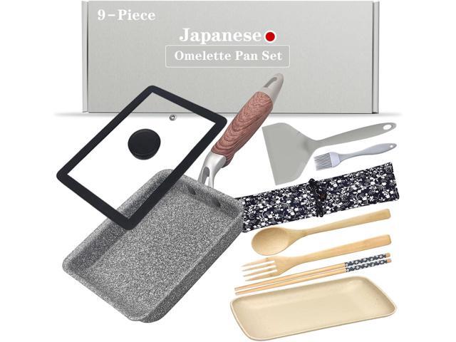 Click here for 9 PCS Tamagoyaki Pan Set  Japanese Omelette Pan No... prices