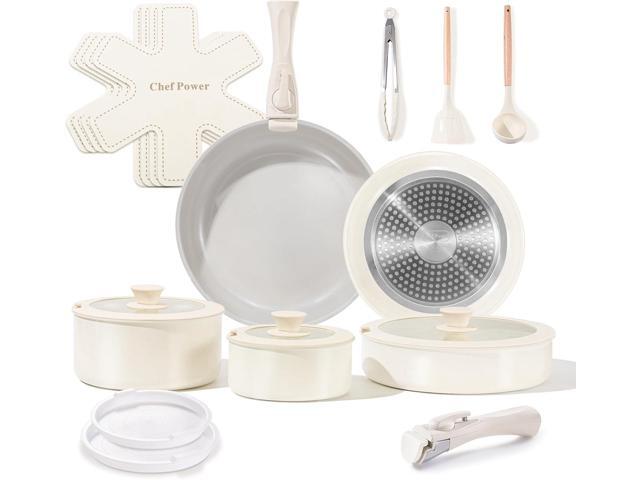 Click here for Chef Power Ceramic Nonstick Pots and Pans Set 19 P... prices