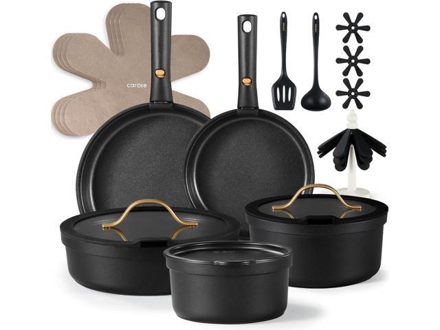 Click here for CAROTE 20pcs Pots and Pans Set Non Stick  Nonstick... prices