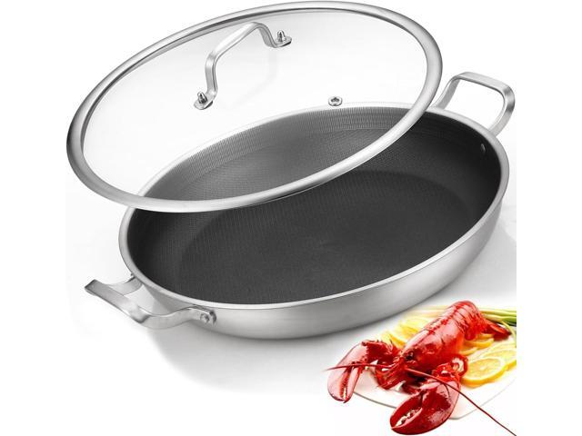 Click here for Tri-Ply Stainless Steel Paella Pan 13.5 Inch Nonst... prices