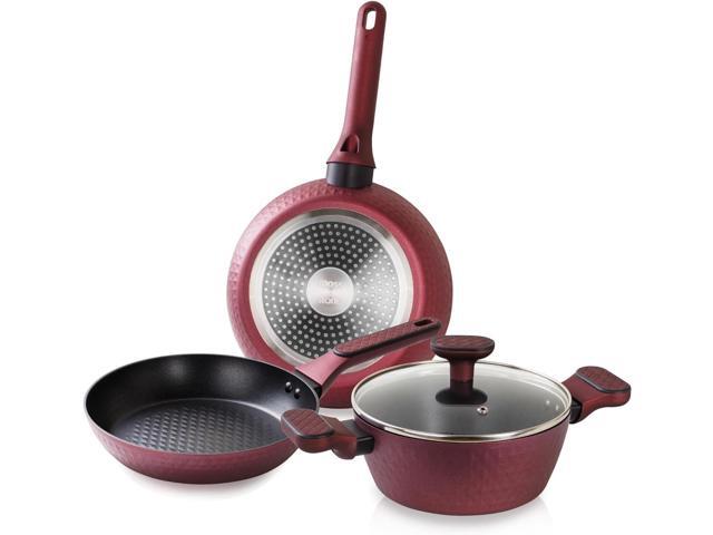 Click here for Moss & Stone 4 Piece Nonstick Cookware Set  Small... prices