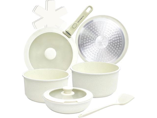 Click here for 11 PCS Pots and Pans Set Non Stick Cookware Set Re... prices