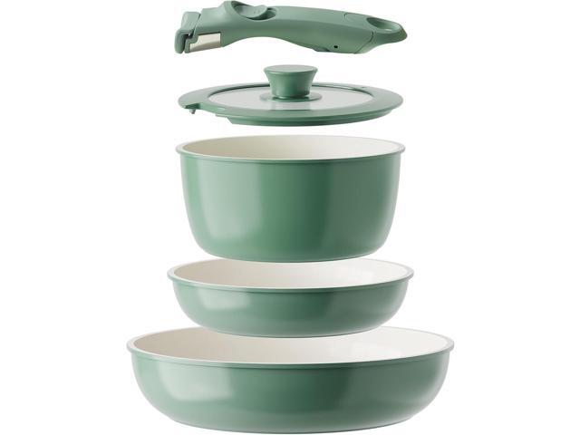 Click here for Redchef Ceramic Cookware Set  Removable Handle Pot... prices