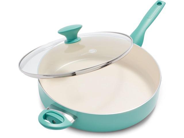 Click here for GreenPan Rio Healthy Ceramic Nonstick 5QT Saute Pa... prices