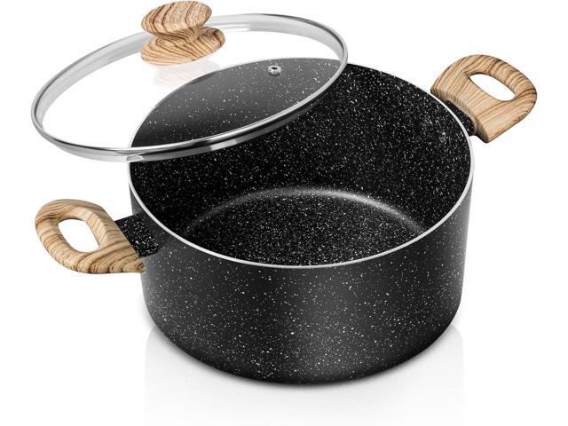 Click here for MICHELANGELO Stock Pot with Lid  5 Quart Cooking P... prices