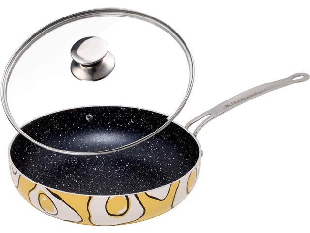 Click here for KITCHENLY Happy Frying Pan & Lid - Nonstick Pan  D... prices